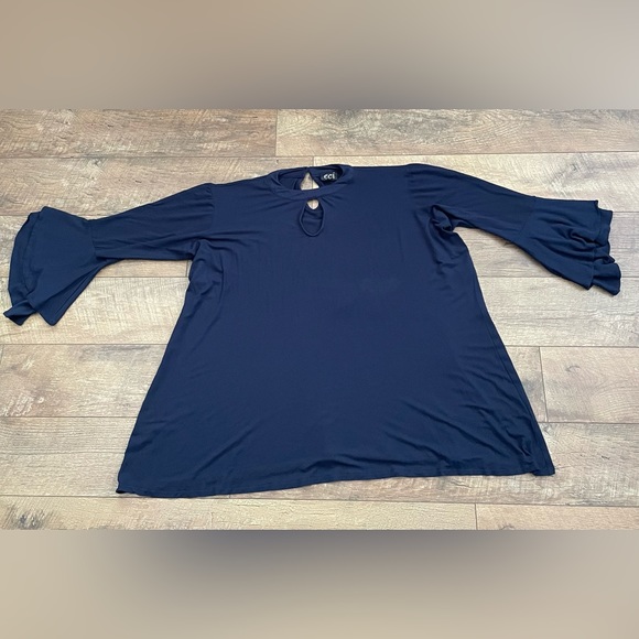 ECI | Dresses | Eci New York Dress With Bell Sleeves | Poshmark